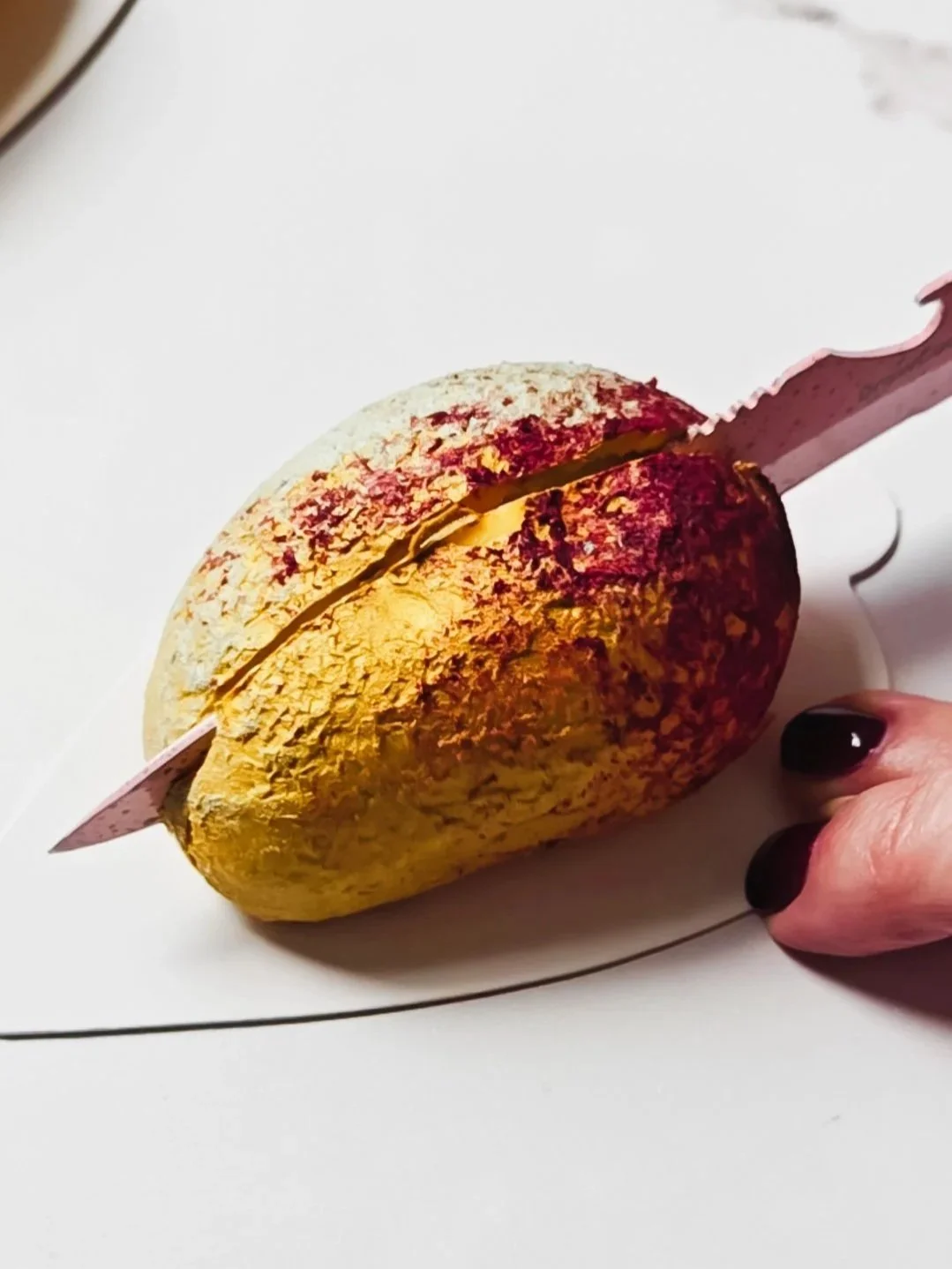 Mango Lime Mousse Fruit Illusion Cake — Sasha Cakes Chicago