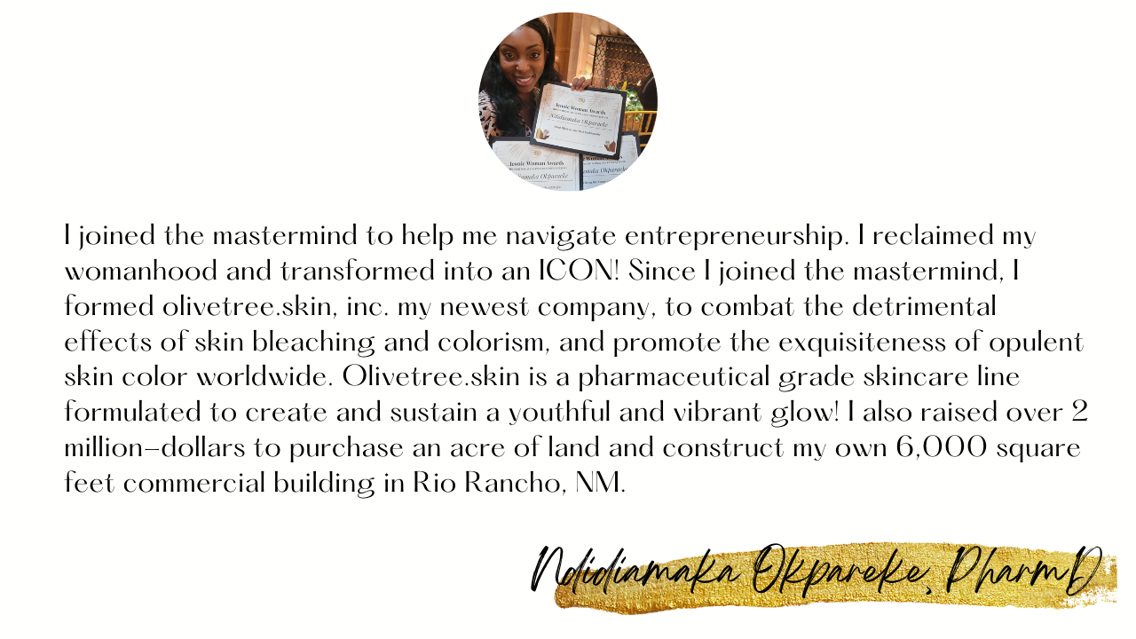 The Mastermind — Iconic Womanhood