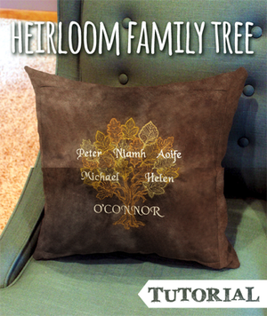 8 Patterns for Embroidered Family Trees — Heritage Discovered