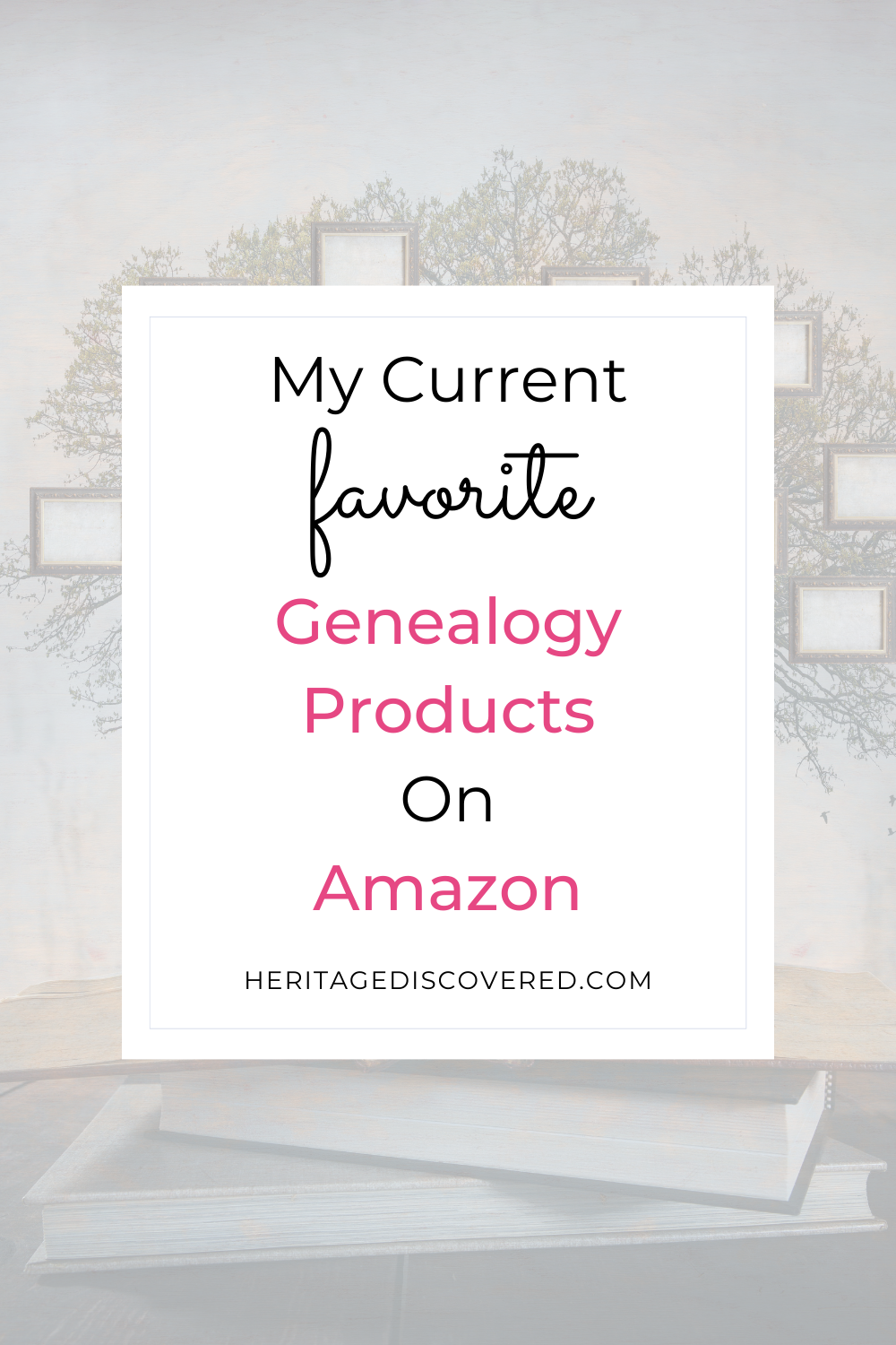 Heritage Discovered Blog