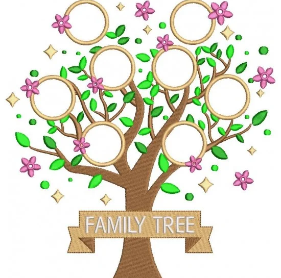 8 Patterns for Embroidered Family Trees — Heritage Discovered