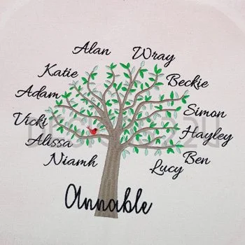 8 Patterns for Embroidered Family Trees — Heritage Discovered
