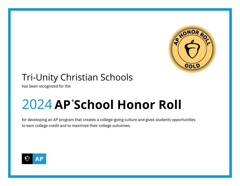 High School — Tri Unity Christian School