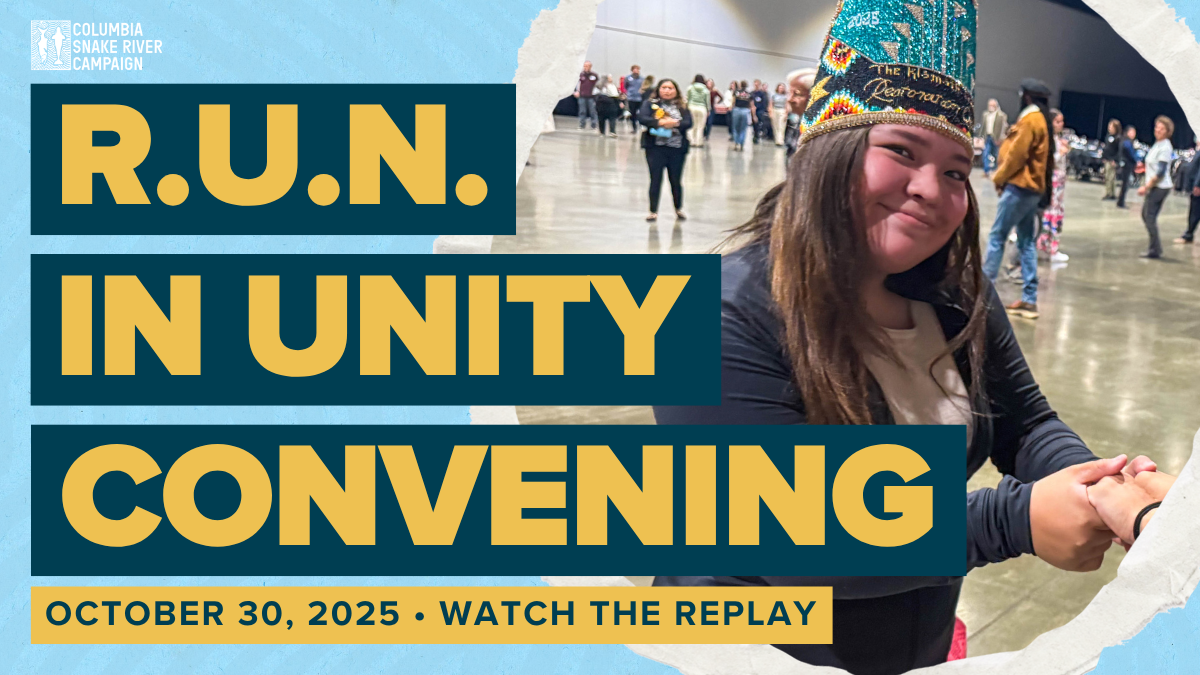 R.U.N. in Unity Convening | Salmon & Orca Tribal-guided restoration ...