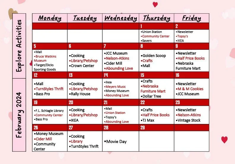 Day Service Program Activities — Life Centers of Kansas