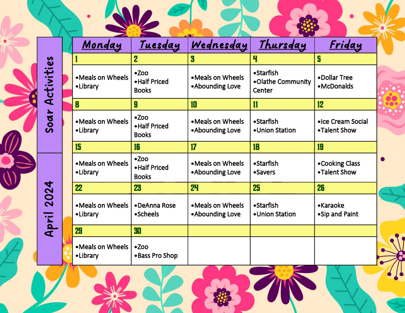 Day Service Program Activities — Life Centers of Kansas