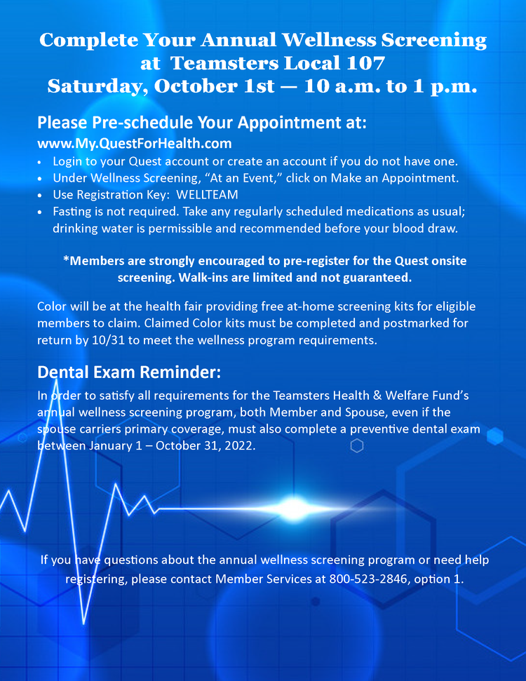Teamsters Fund Health & Benefits Fair — Teamsters Local 929