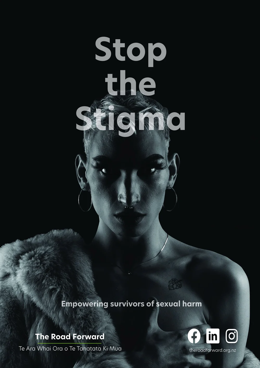 Stop the stigma. — The Road Forward 0800 118 104