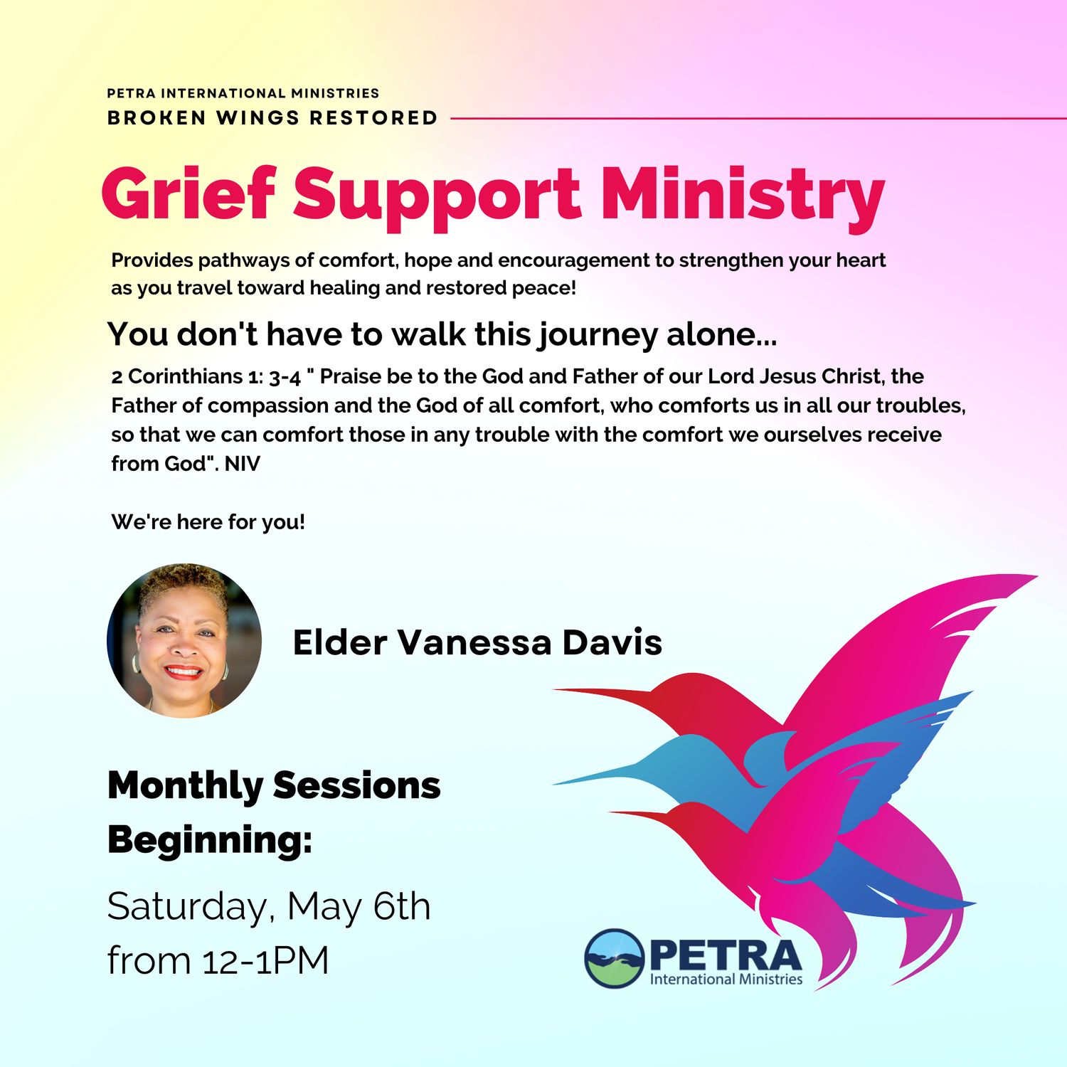 Grief Support Ministry — Petra International Ministries