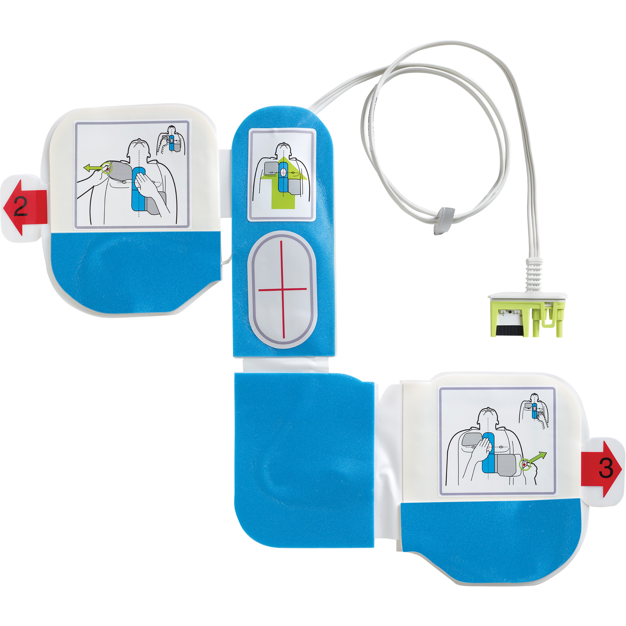 CPR-D-Padz® Kit, Zoll AED Plus® For, Class 4 — Hightower Safety Supplies