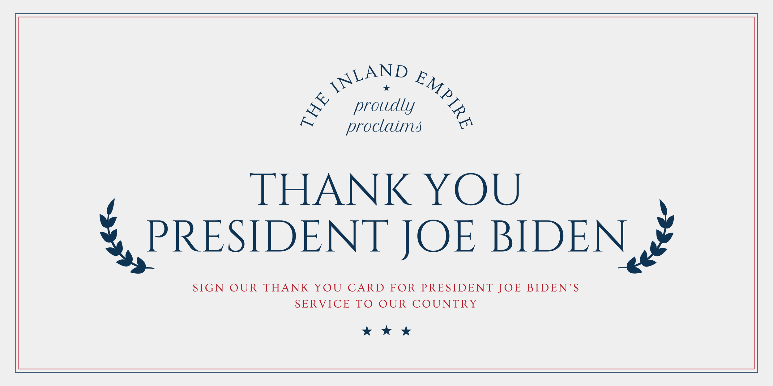 Thank You Joe Biden — Norma Torres