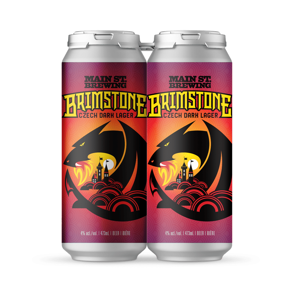 Brimstone Czech Dark Lager — Main Street Brewing