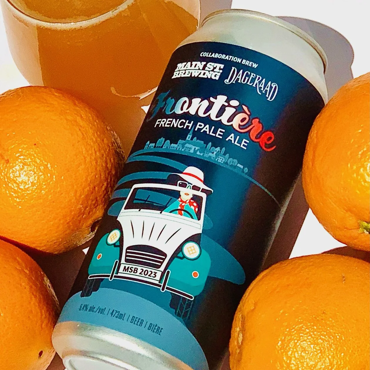 FRONTIÈRE French Pale Ale — Main Street Brewing