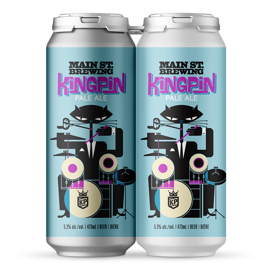 Kingpin Pale Ale 473mL — Main Street Brewing