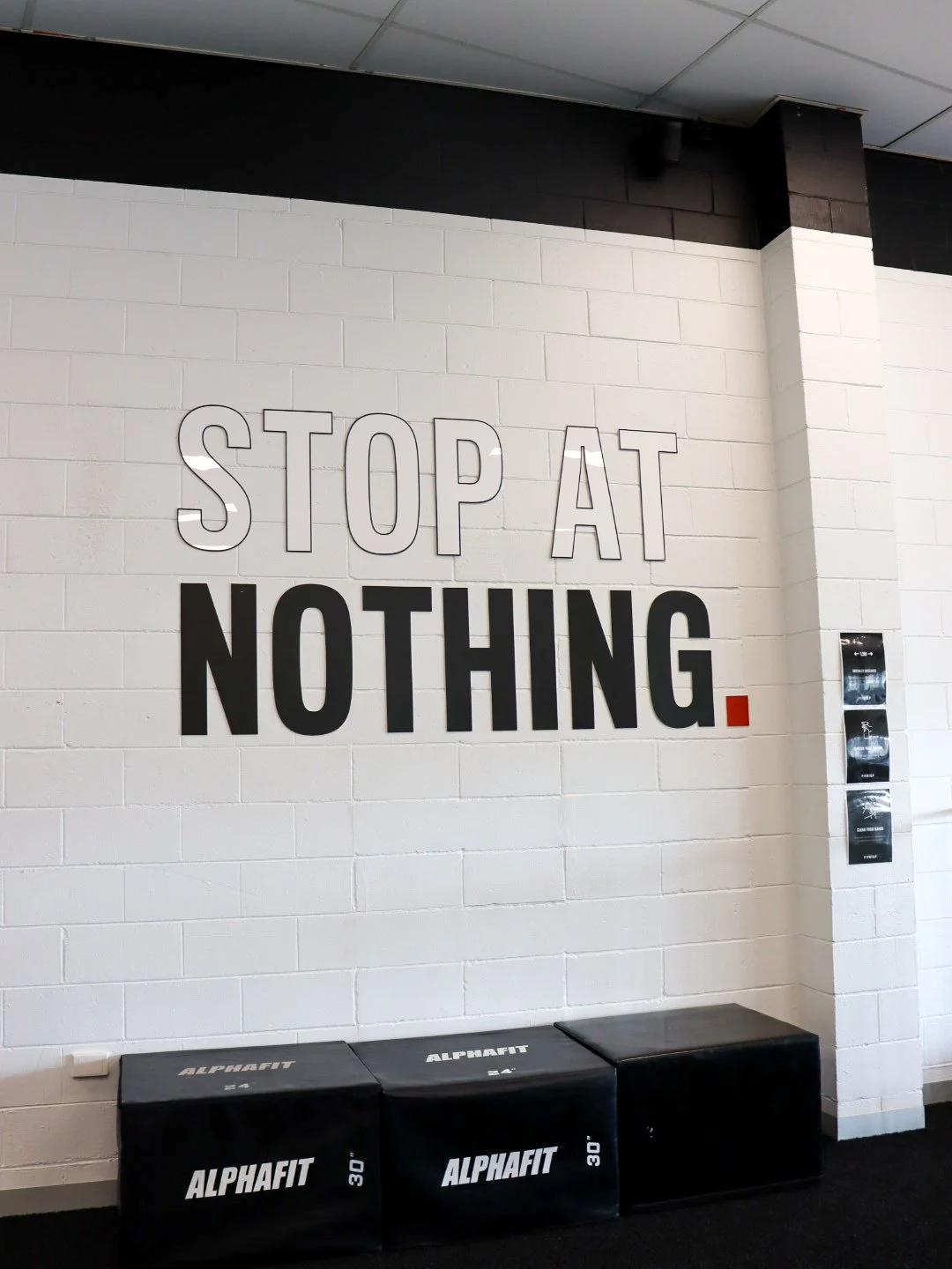 Fit Stop Signage — ZOO CREATIVE