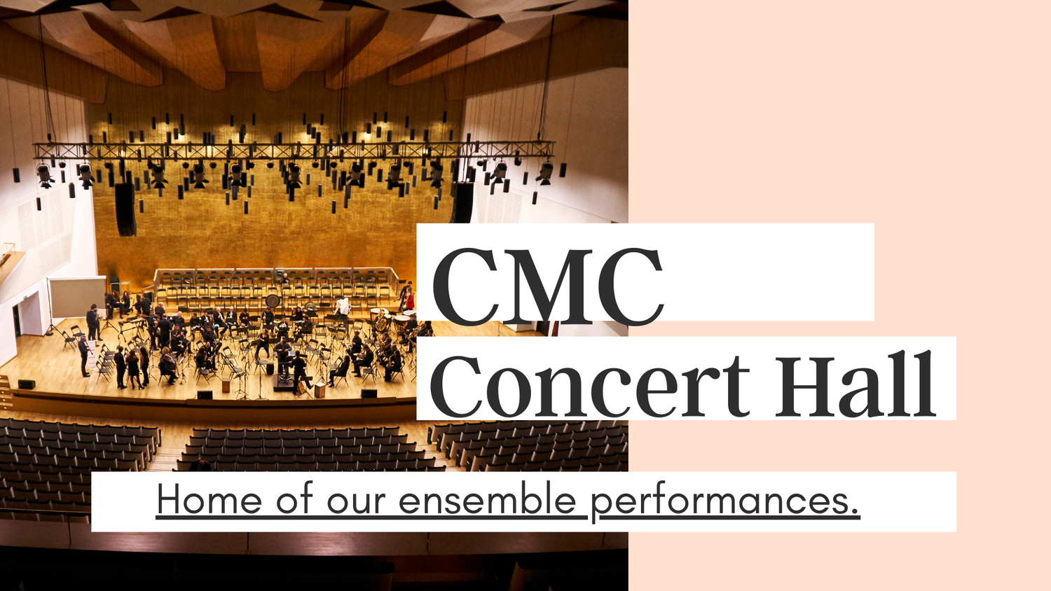 Concert Hall 2020 — THE BUZZ