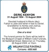 Deric Kenyon — William Cole Funerals | Excellence in Funeral Service