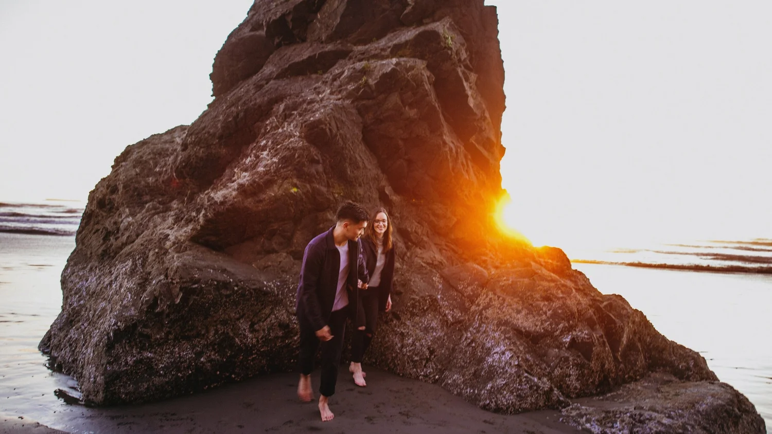 Ruby Beach Engagement Photos