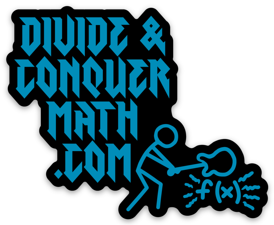 Free Swag — Divide And Conquer Math
