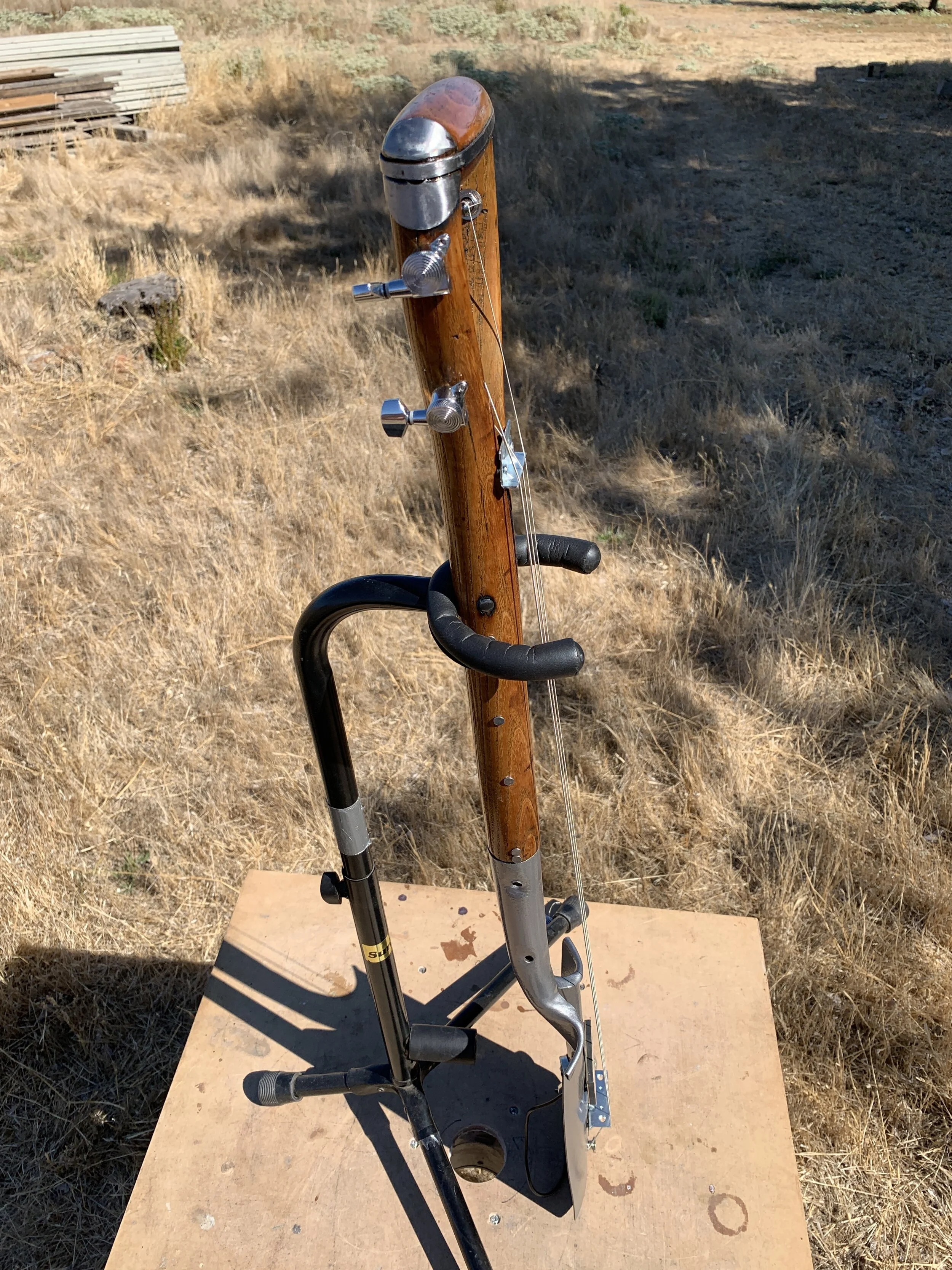 Shovel Guitar — Burls Art