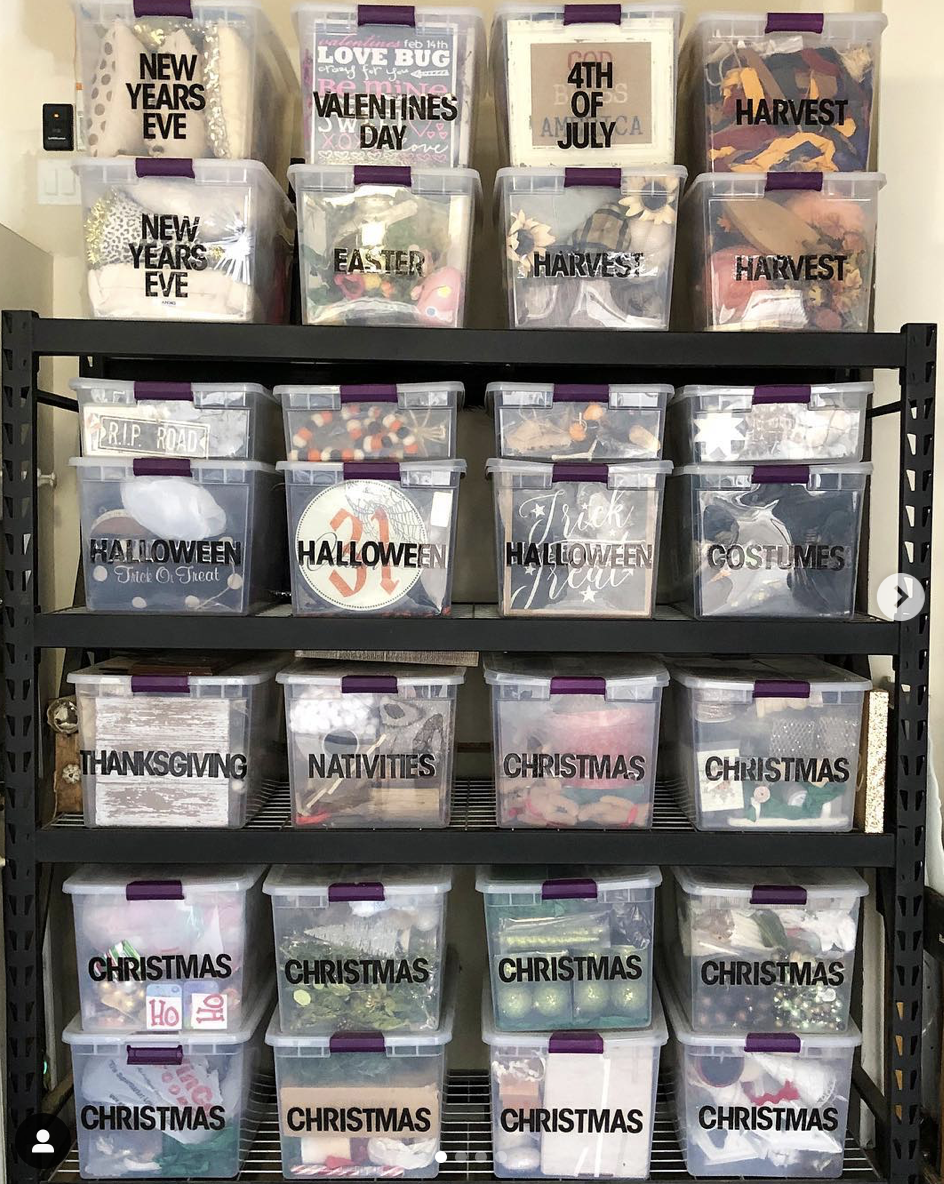 How to organize a storage room and keep it tidy