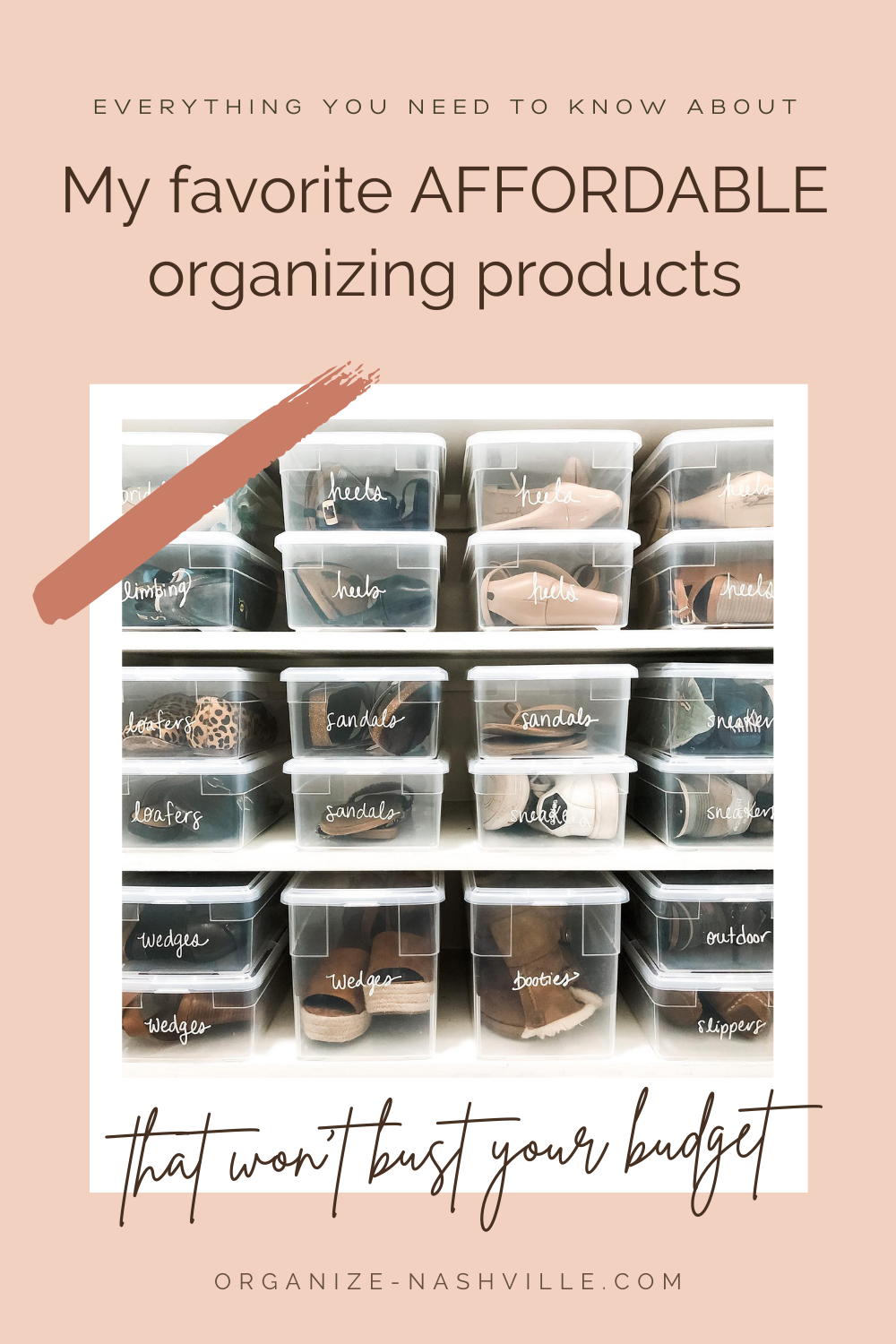 My favorite AFFORDABLE organizing products — Organize Nashville
