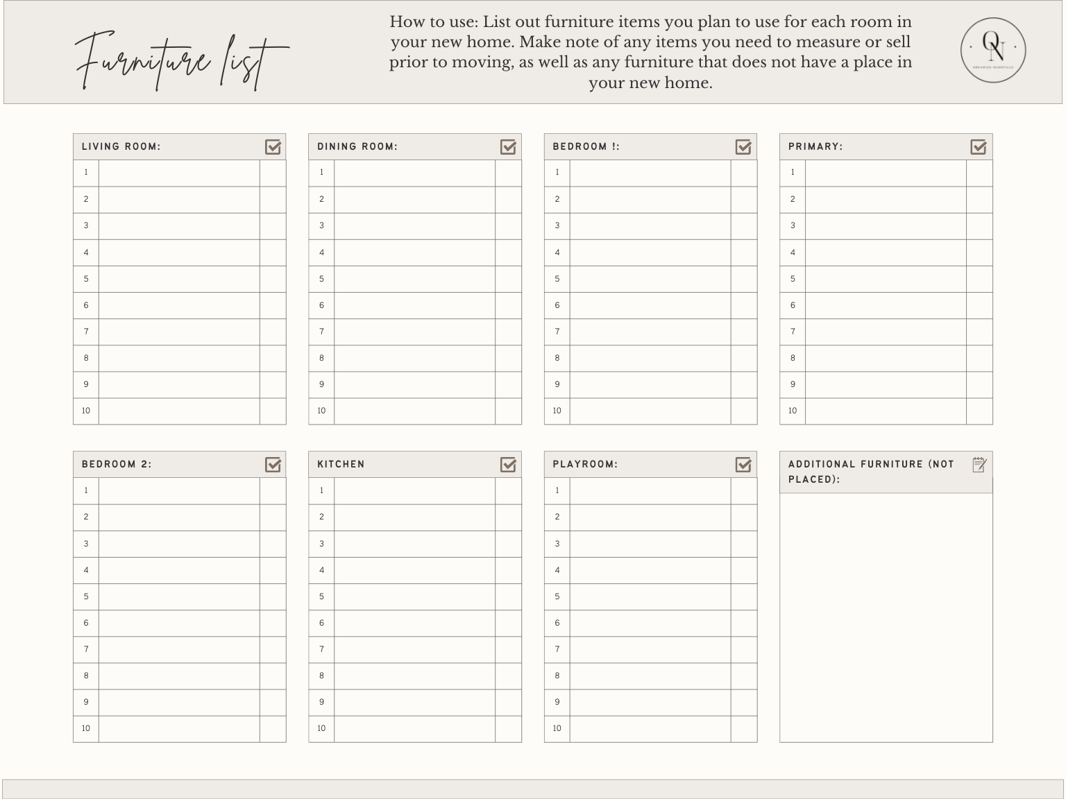 5 must do’s BEFORE packing for your big move (and a free Plan My Move ...