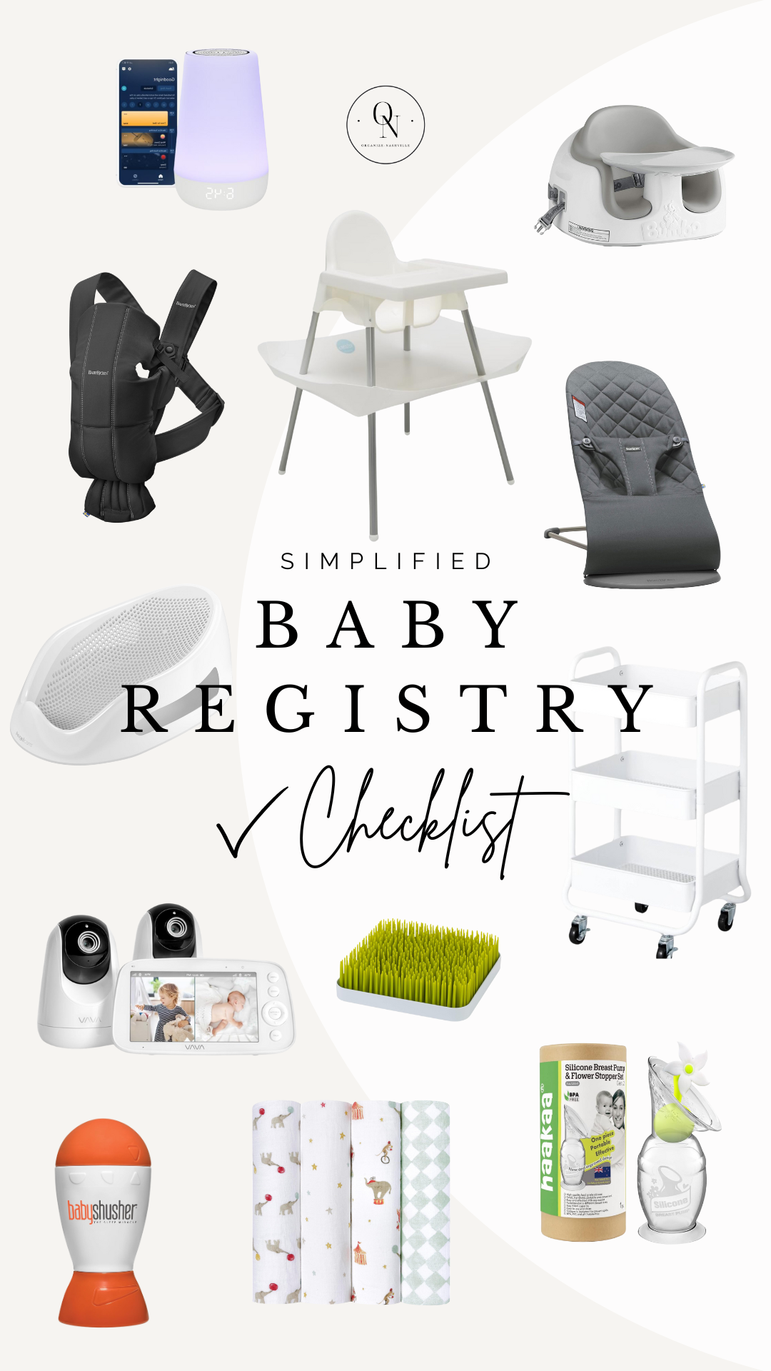 Baby Registry Checklist | Simplified Baby Registry | Minimal Baby ...