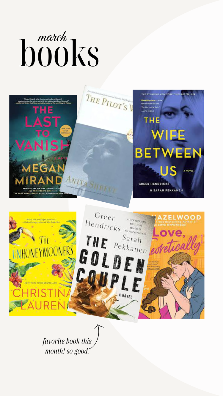 March Books |'ve Loved | Page Turners for March | March Book Club Picks ...