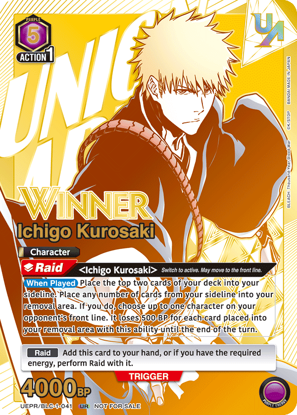 I Got the BLEACH Rare Battle Winner Card – Here’s How it Went — Joseph ...