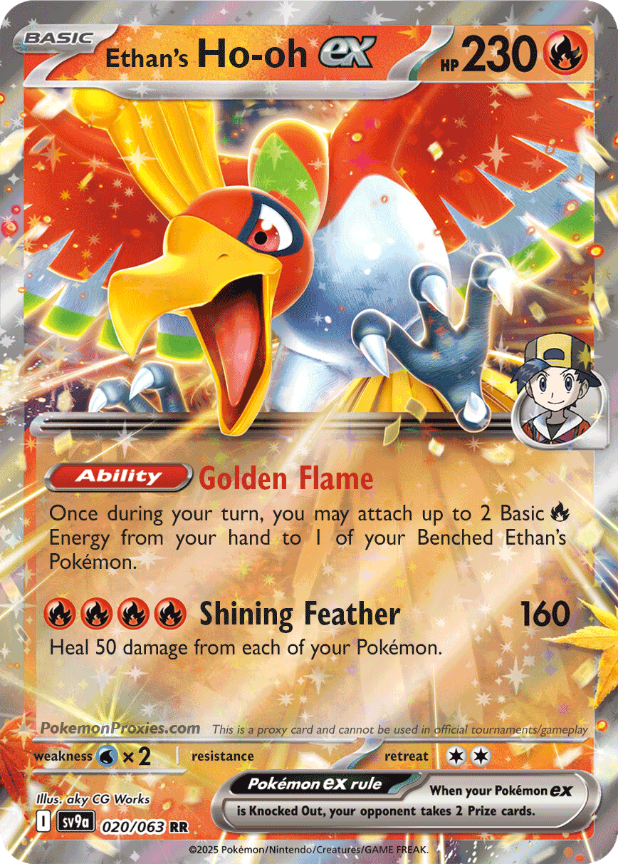 Ethan’s Ho-Oh ex Deck List and Guide — Joseph Writer Anderson
