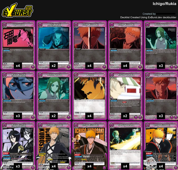 Building BLEACH Purple Vol 2 Without Zero-Cost Rukia — Joseph Writer ...
