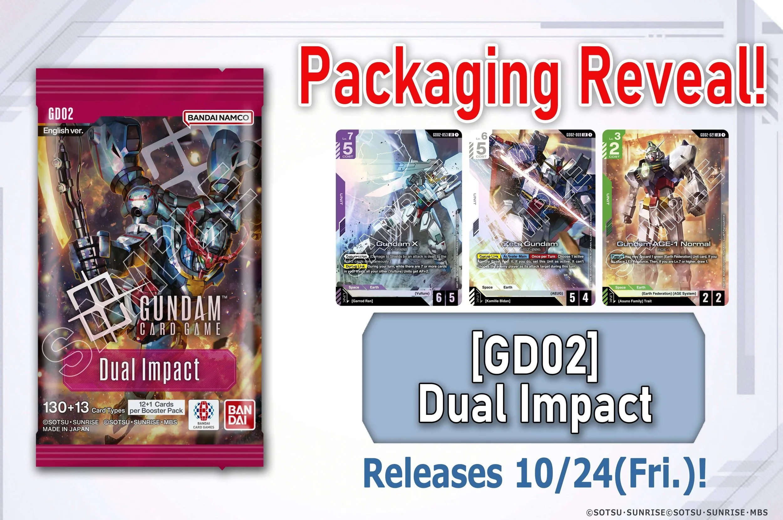Dual Impact Gundam Card Game Set Two Spoilers — Joseph Writer Anderson