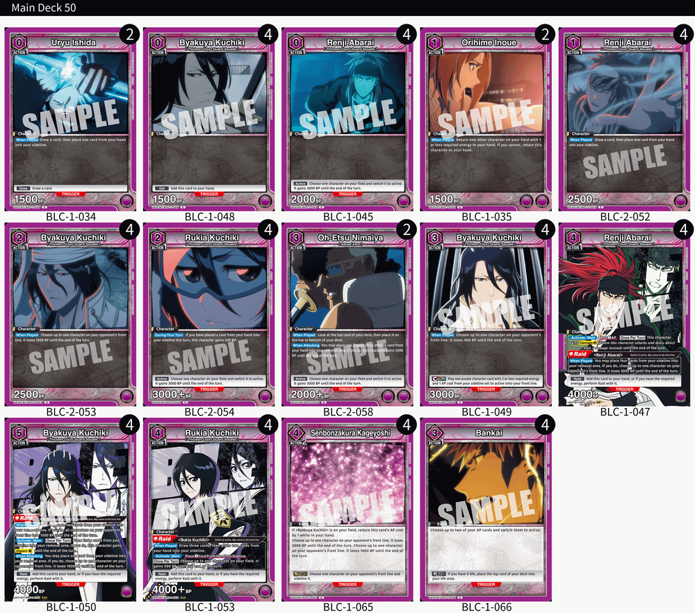 UNION ARENA: Every BLEACH Vol. 2 Deck, Ranked — Joseph Writer Anderson