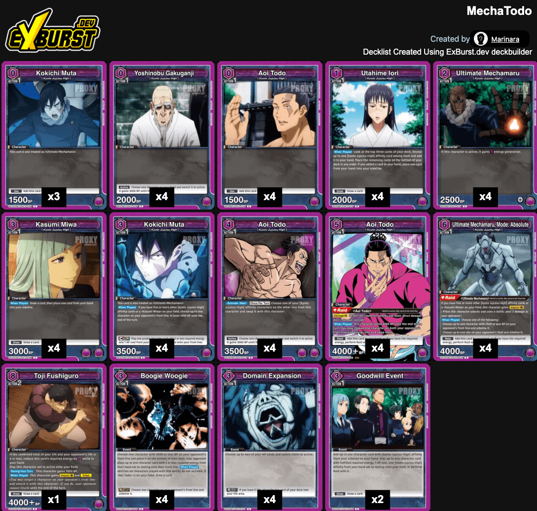 The Best UNION ARENA TCG Decks Right Now (2025) — Joseph Writer Anderson