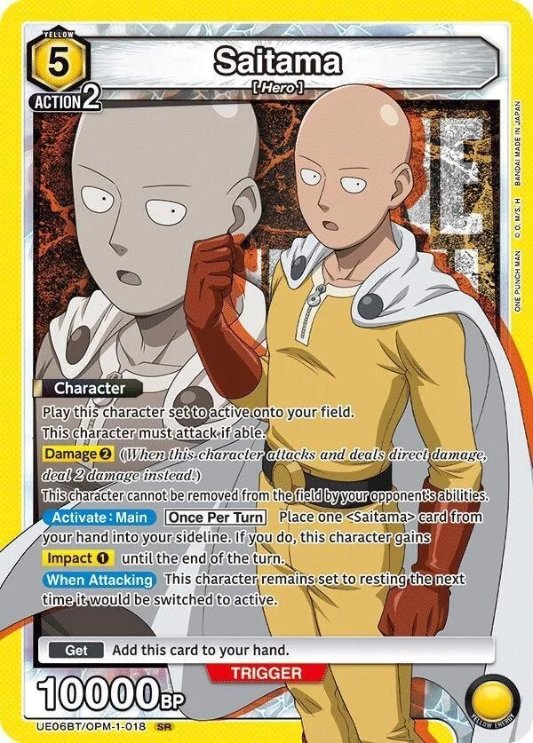 UNION ARENA: One Punch Man Starter Deck Upgrade Guide — Joseph Writer ...