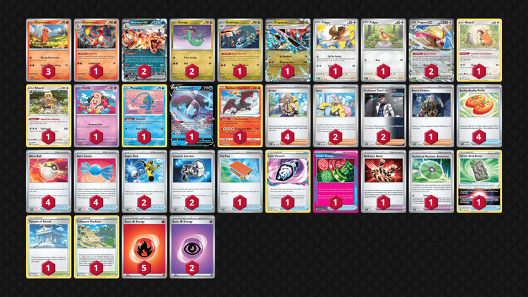 Charizard ex Deck List ft. Dragapult ex (2024) — Joseph Writer Anderson