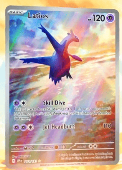 Surging Sparks Latios and Latias Secret Rare Cards Revealed — Joseph ...