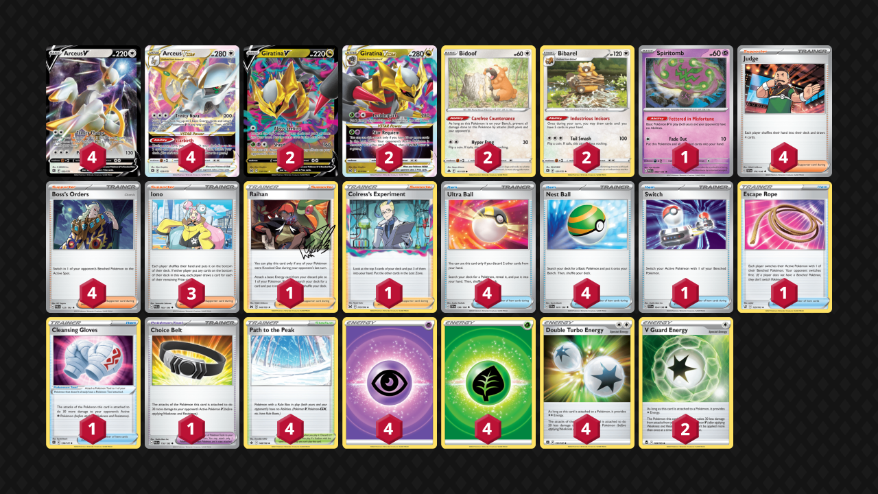 Water Arceus Deck