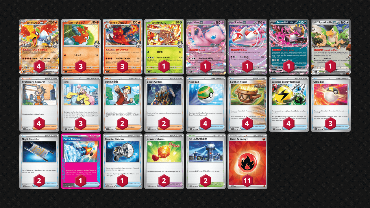 Ethan’s Ho-Oh ex Deck List and Guide — Joseph Writer Anderson