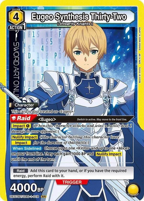 UNION ARENA: SAO Integrity Knights Deck List and Guide — Joseph Writer ...