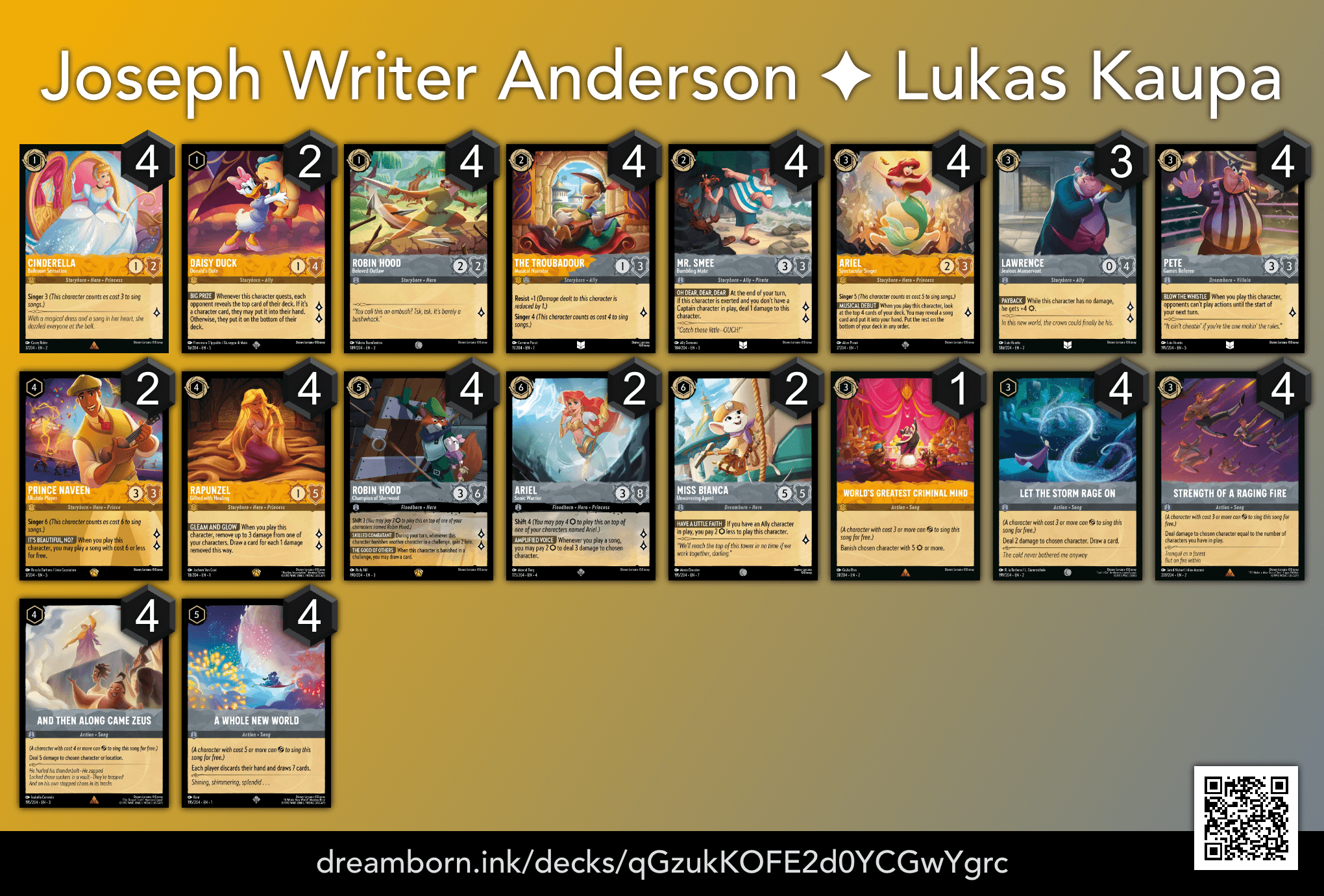 The 5 Best Disney Lorcana Decks Right Now (2025) — Joseph Writer Anderson
