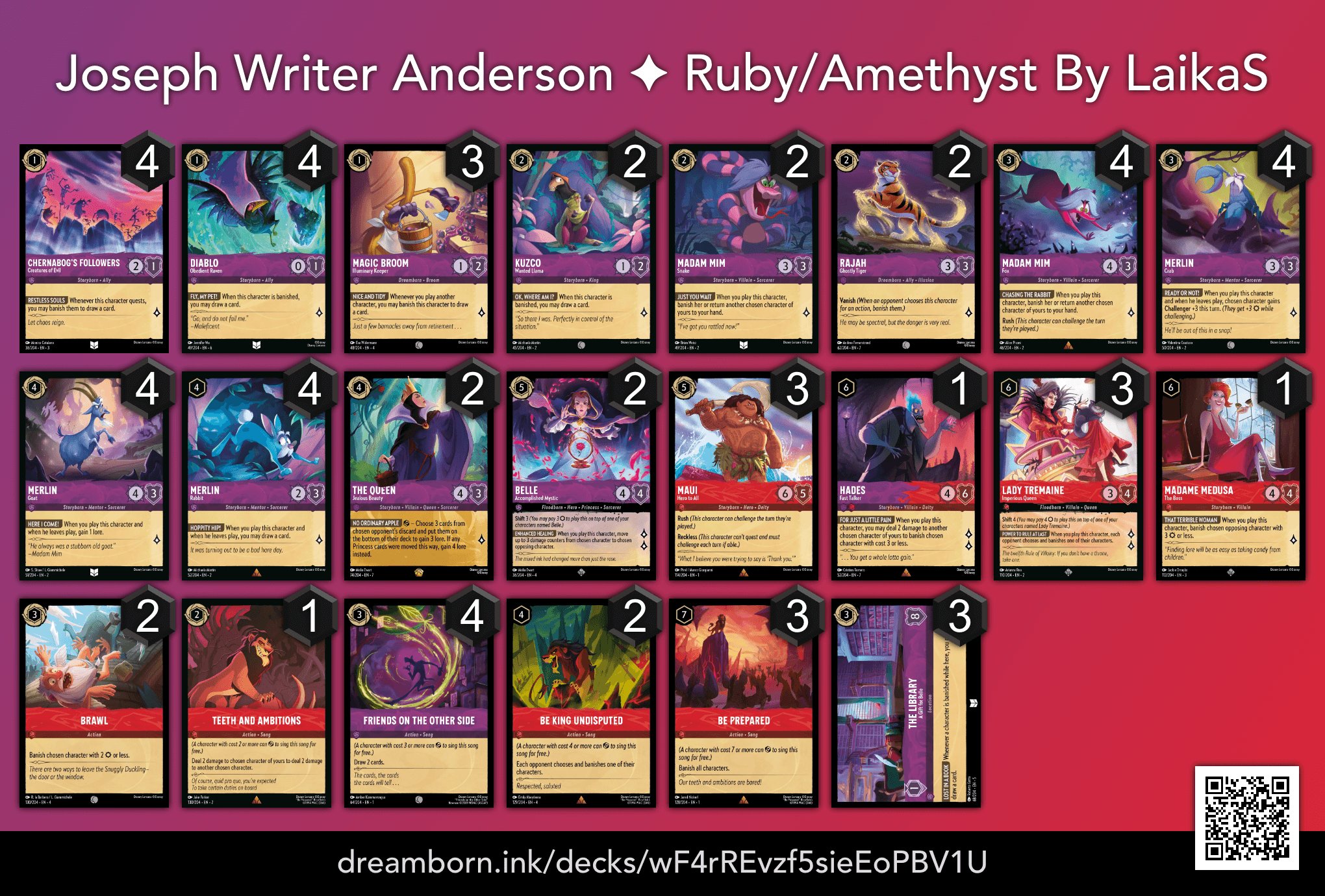 The 5 Best Disney Lorcana Decks Right Now (2025) — Joseph Writer Anderson