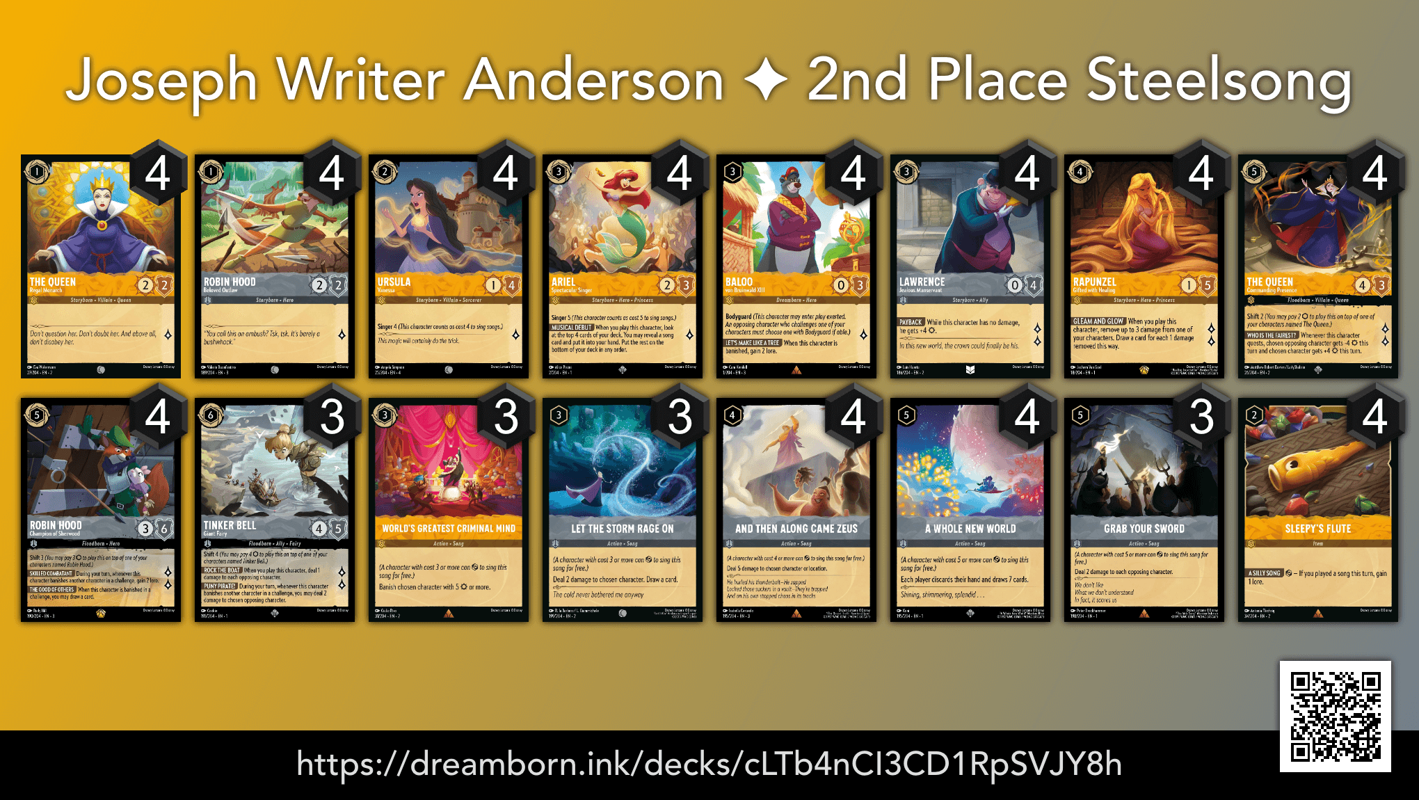 The 11 Best Disney Lorcana Decks Right Now (August 2024) — Joseph Writer Anderson