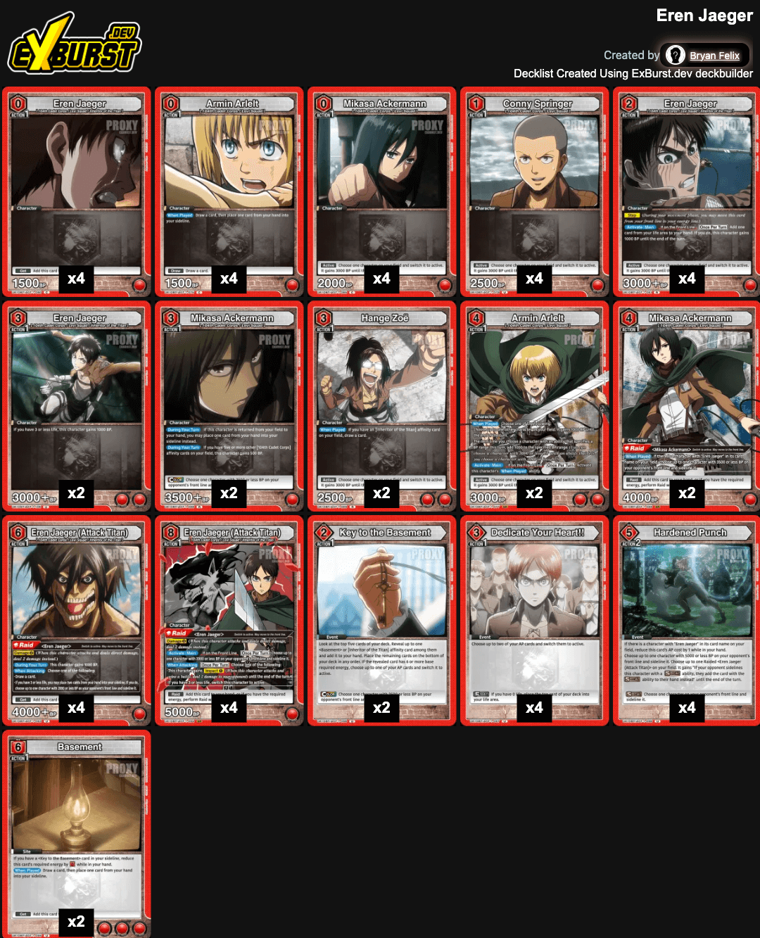 UNION ARENA: Every Attack on Titan Deck, Ranked — Joseph Writer Anderson
