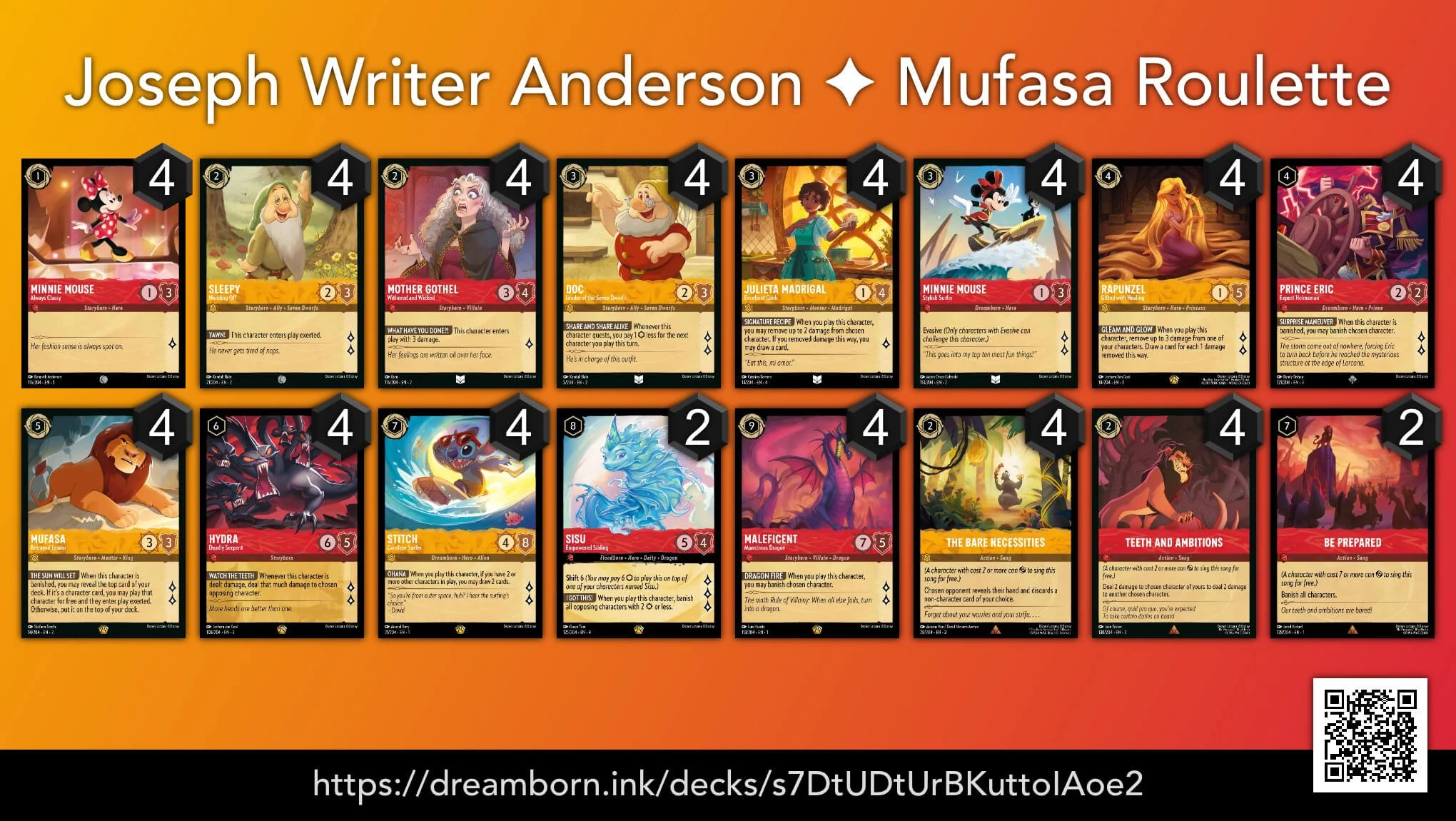 The 11 Best Disney Lorcana Decks Right Now (August 2024) — Joseph ...