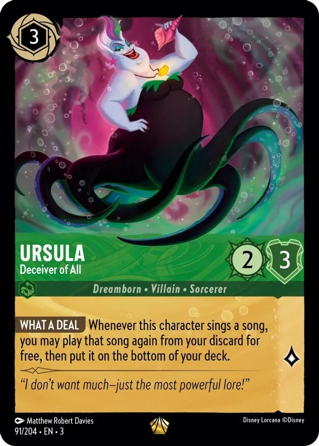 Emerald/Steel Discard Deck List and Strategy Guide | Lorcana — Joseph ...