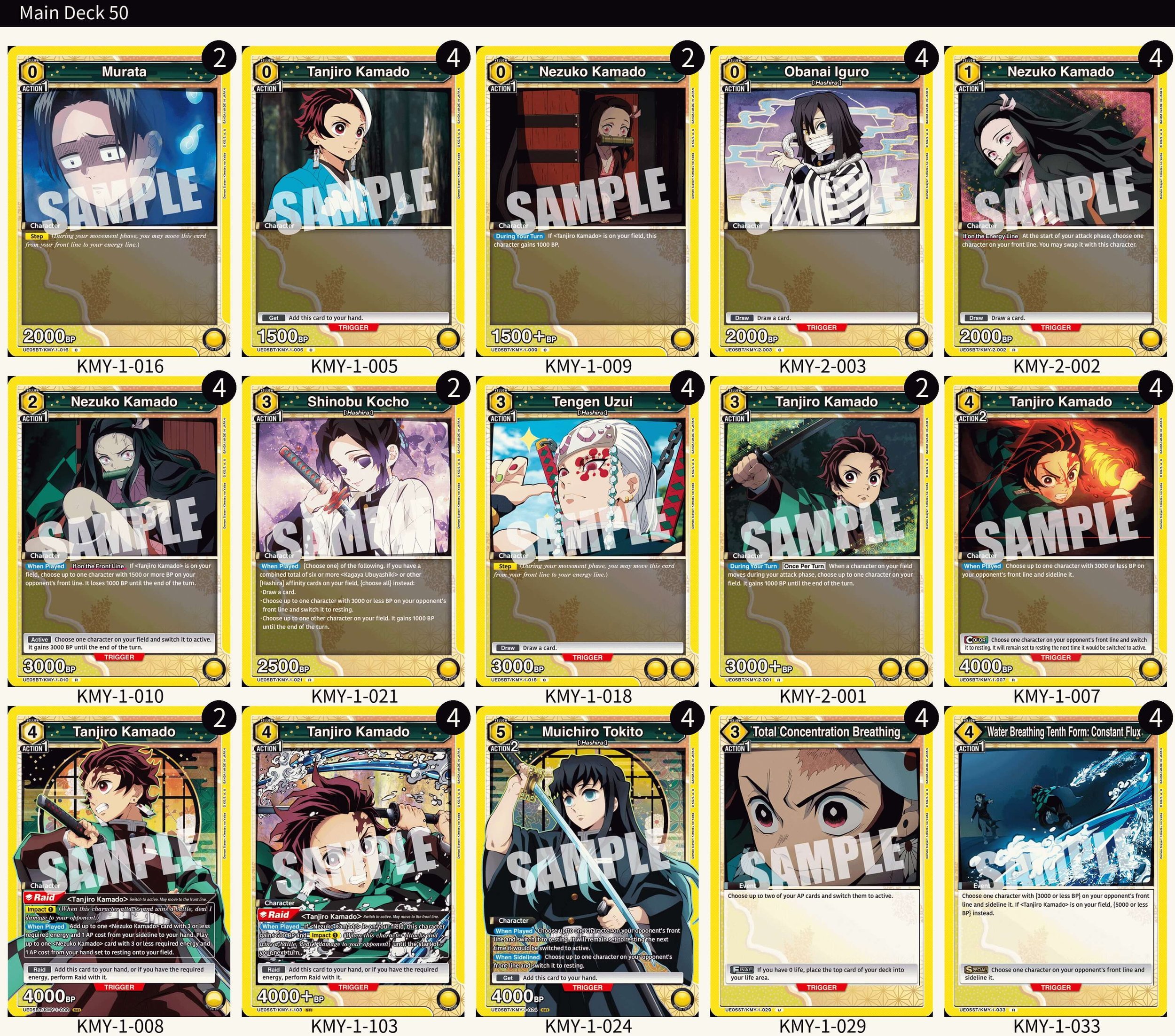 JWA #4: How to Play My Custom Tanjiro/Tokito Demon Slayer Deck — Joseph ...