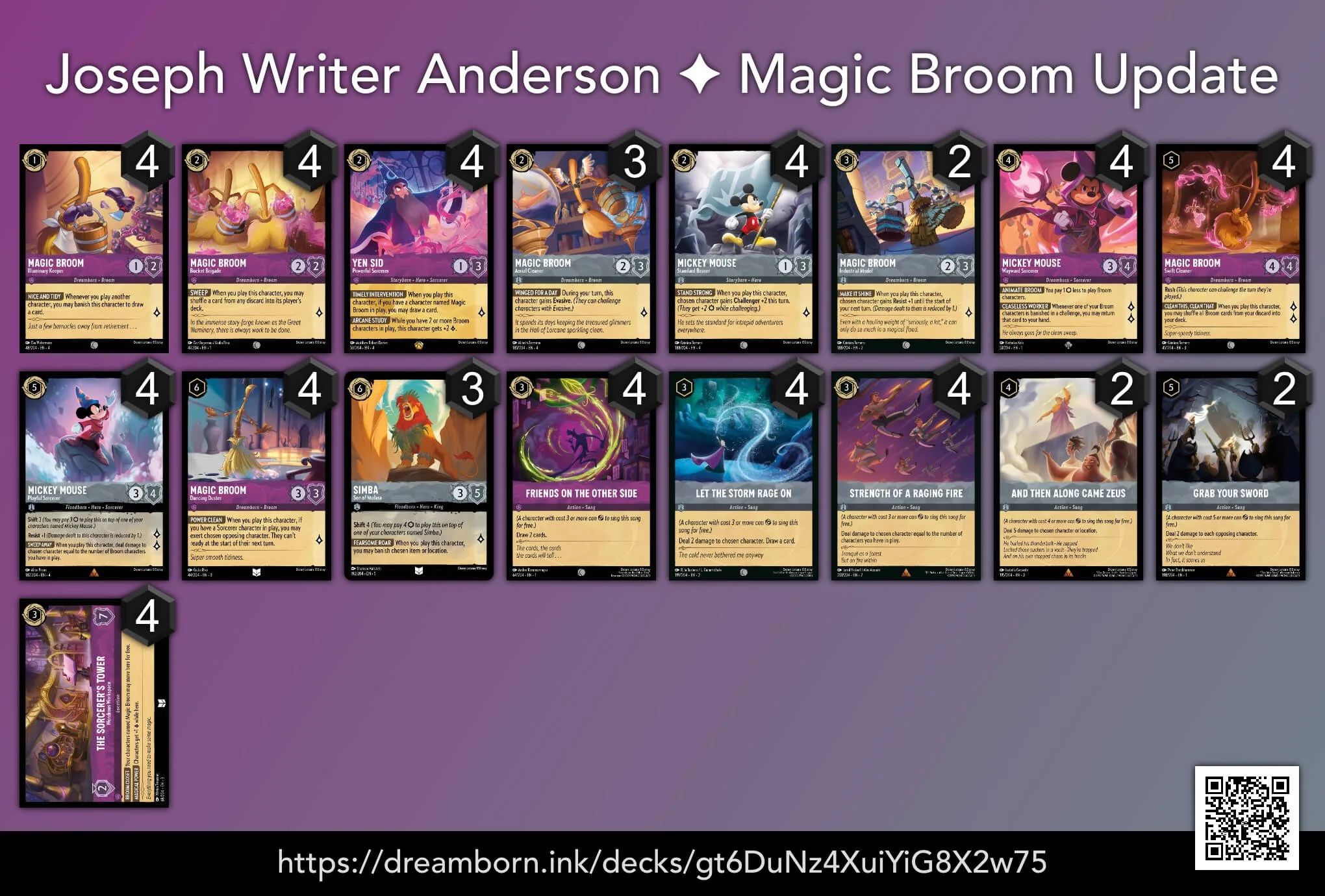 Five Competitive Lorcana Budget Decks Under $100 — Joseph Writer Anderson