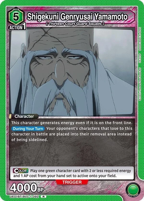 UNION ARENA: BLEACH Green Deck List and Guide — Joseph Writer Anderson